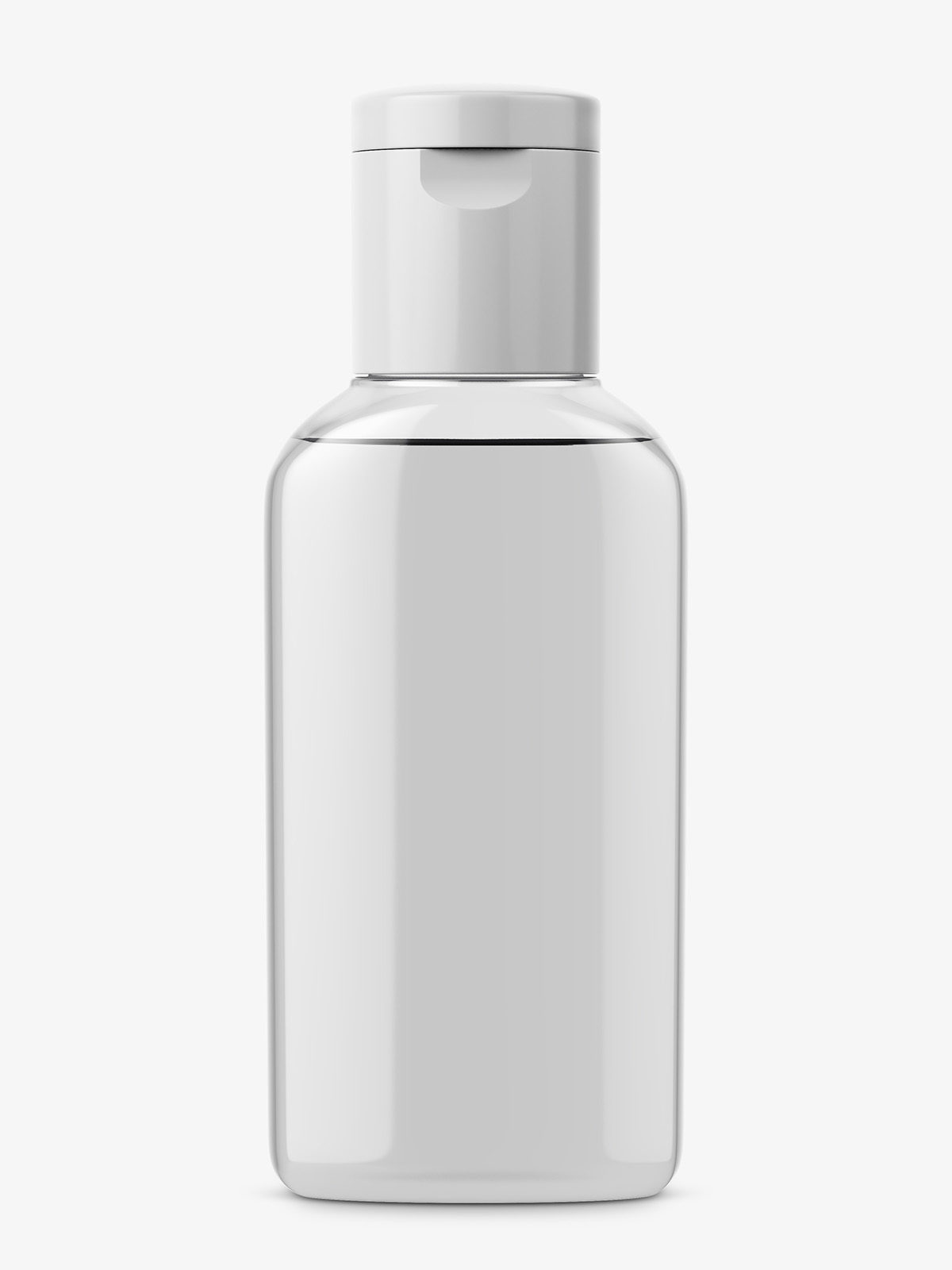 Small sample bottle / transparent - Smarty Mockups