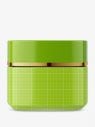 Square glass cosmetic jar - Smarty Mockups