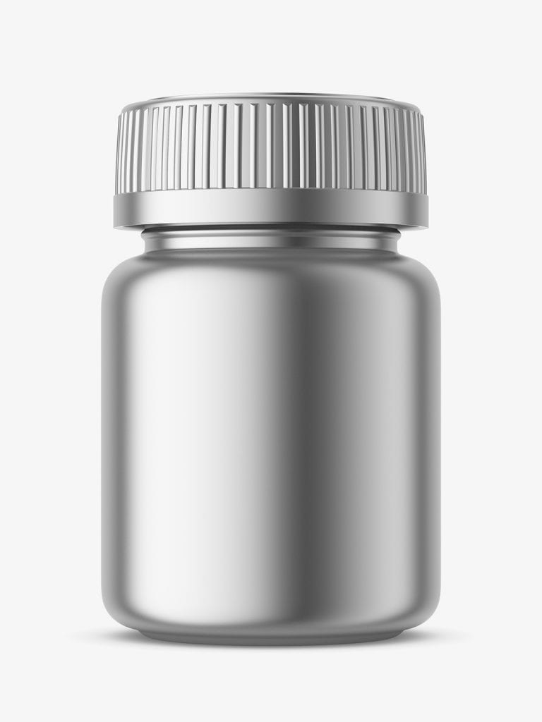 Medical jar mockup - Smarty Mockups