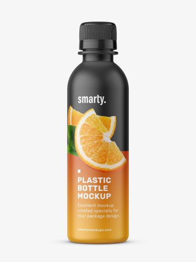 Universal matt bottle mockup - Smarty Mockups