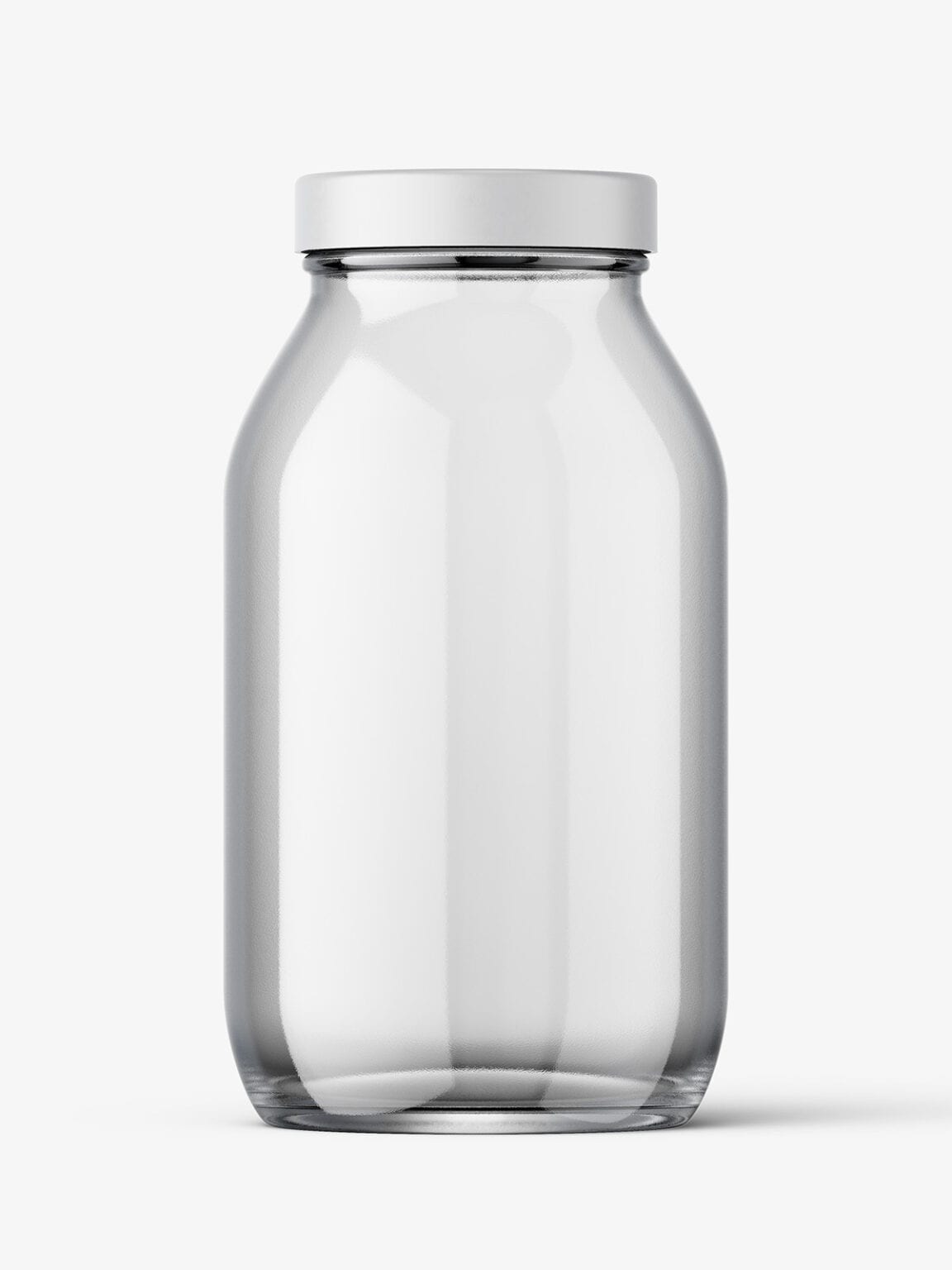 Clear jar mockup - Smarty Mockups