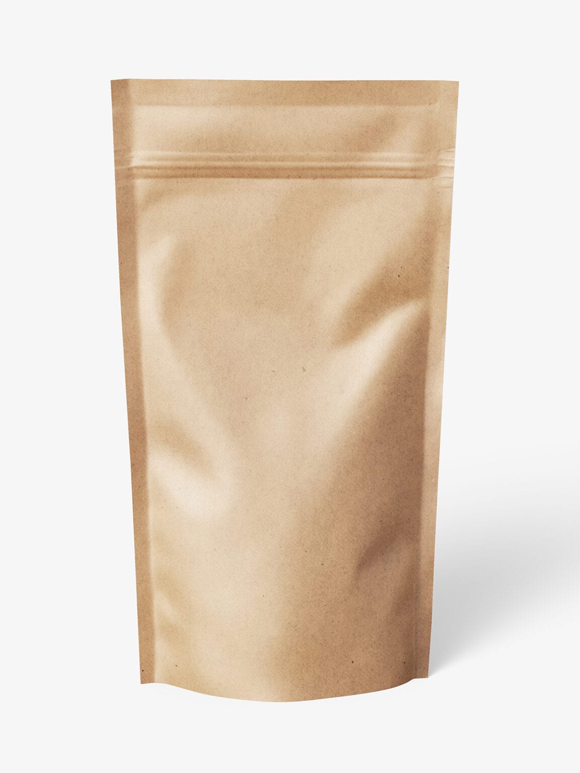 Kraft paper pouch mockup - Smarty Mockups