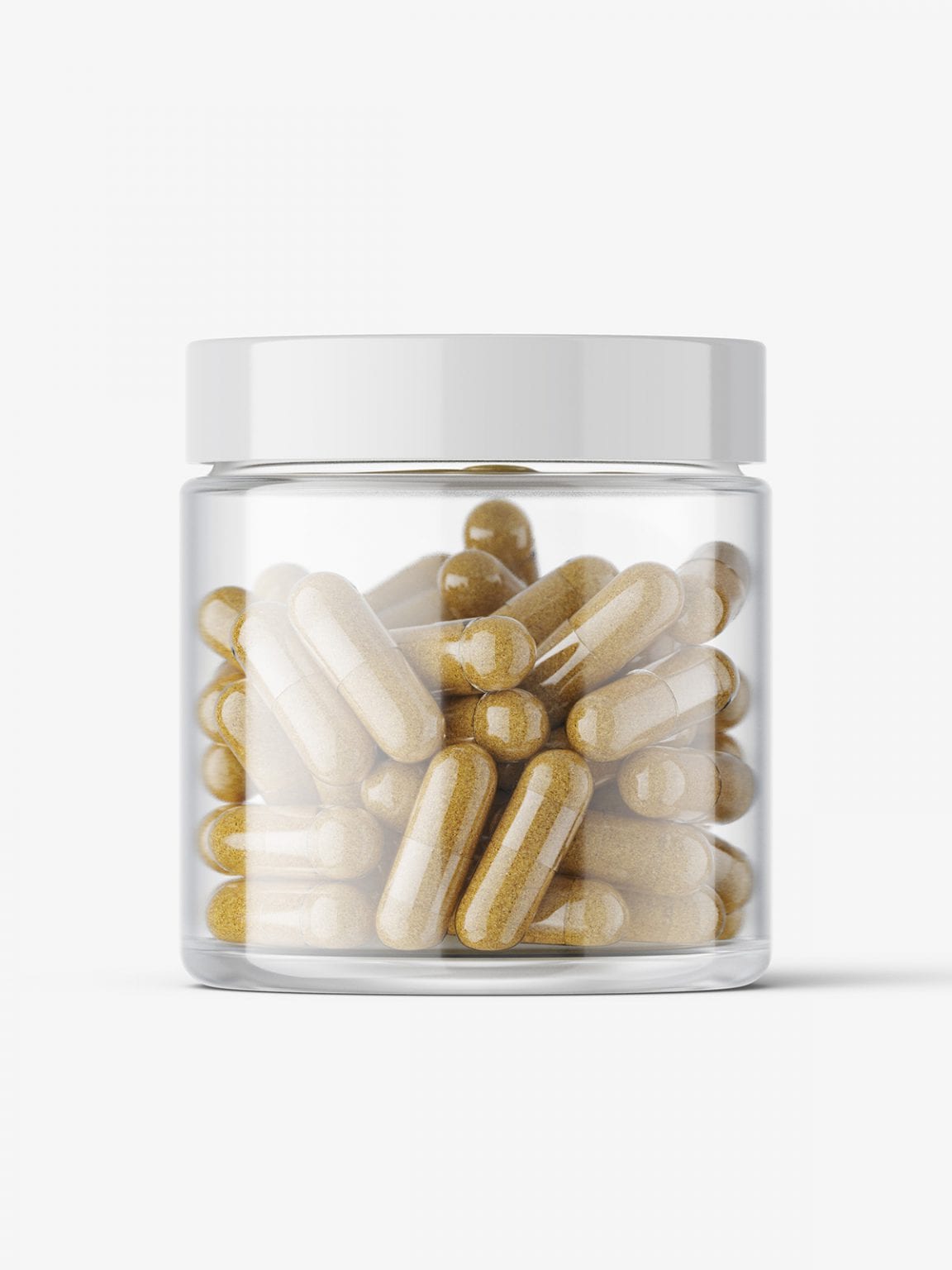 Free herbal capsules mockup - Smarty Mockups