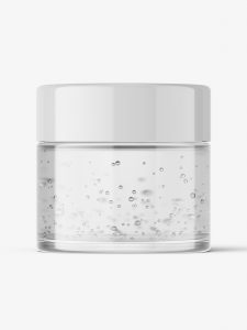 Gel jar mockup - Smarty Mockups