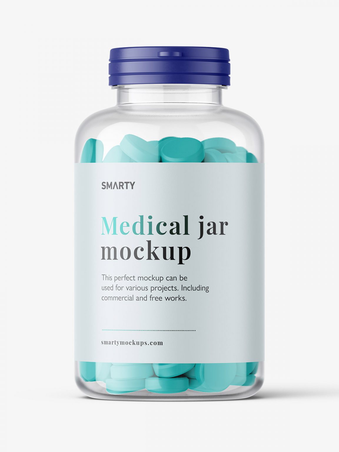 Effervescent tablets mockup - Smarty Mockups