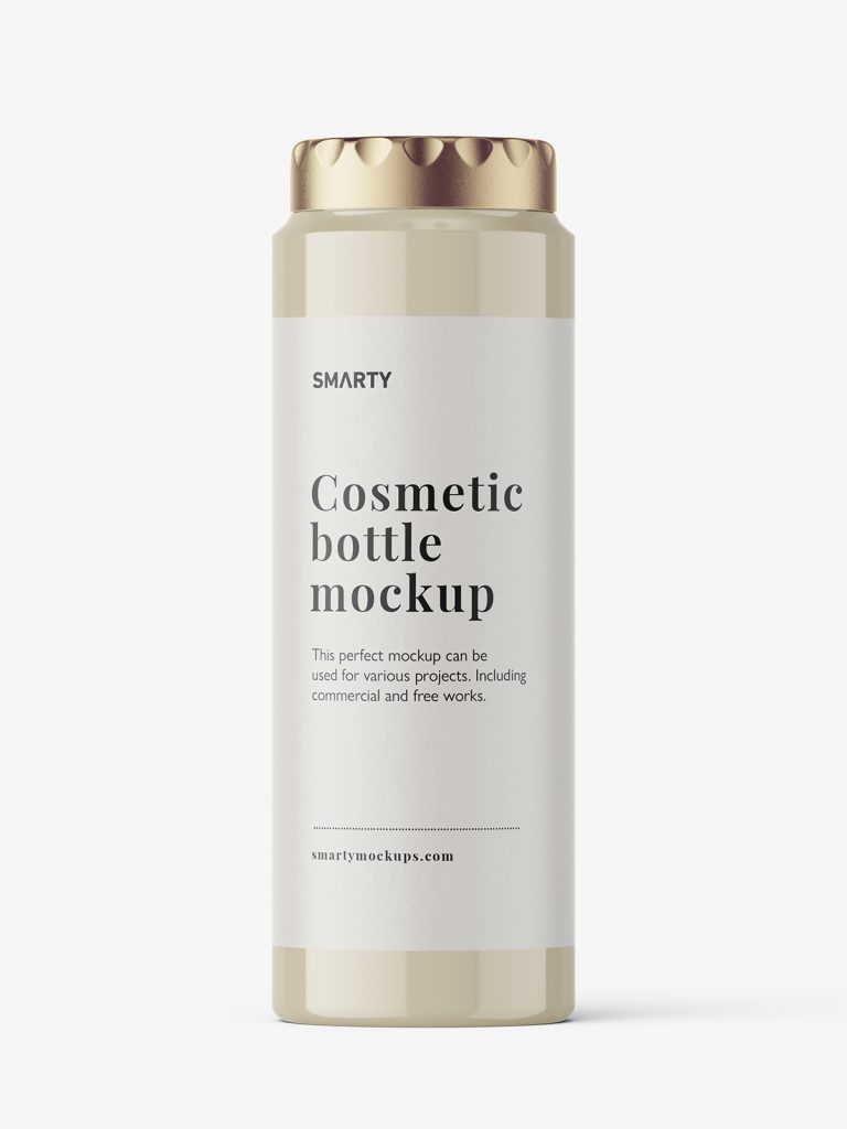 Powder jar mockup / glossy - Smarty Mockups